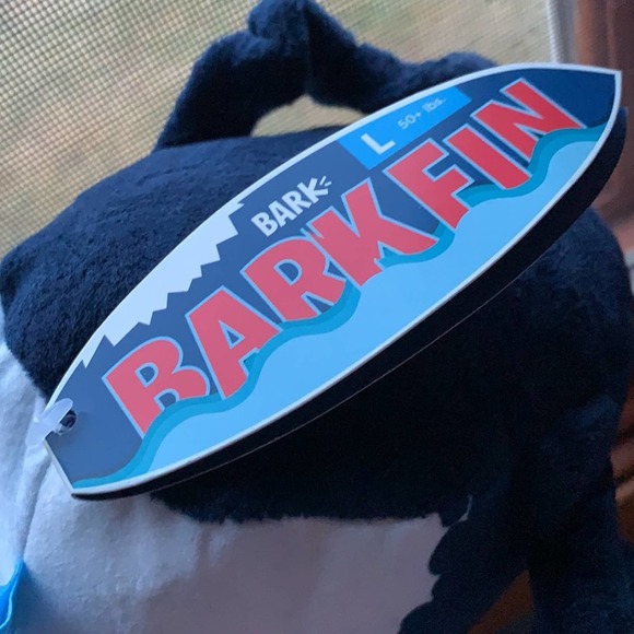 Bark | Dog | Bark Shark Fin Dog Toy Halloween Costume Chew Toy Crinkle ...